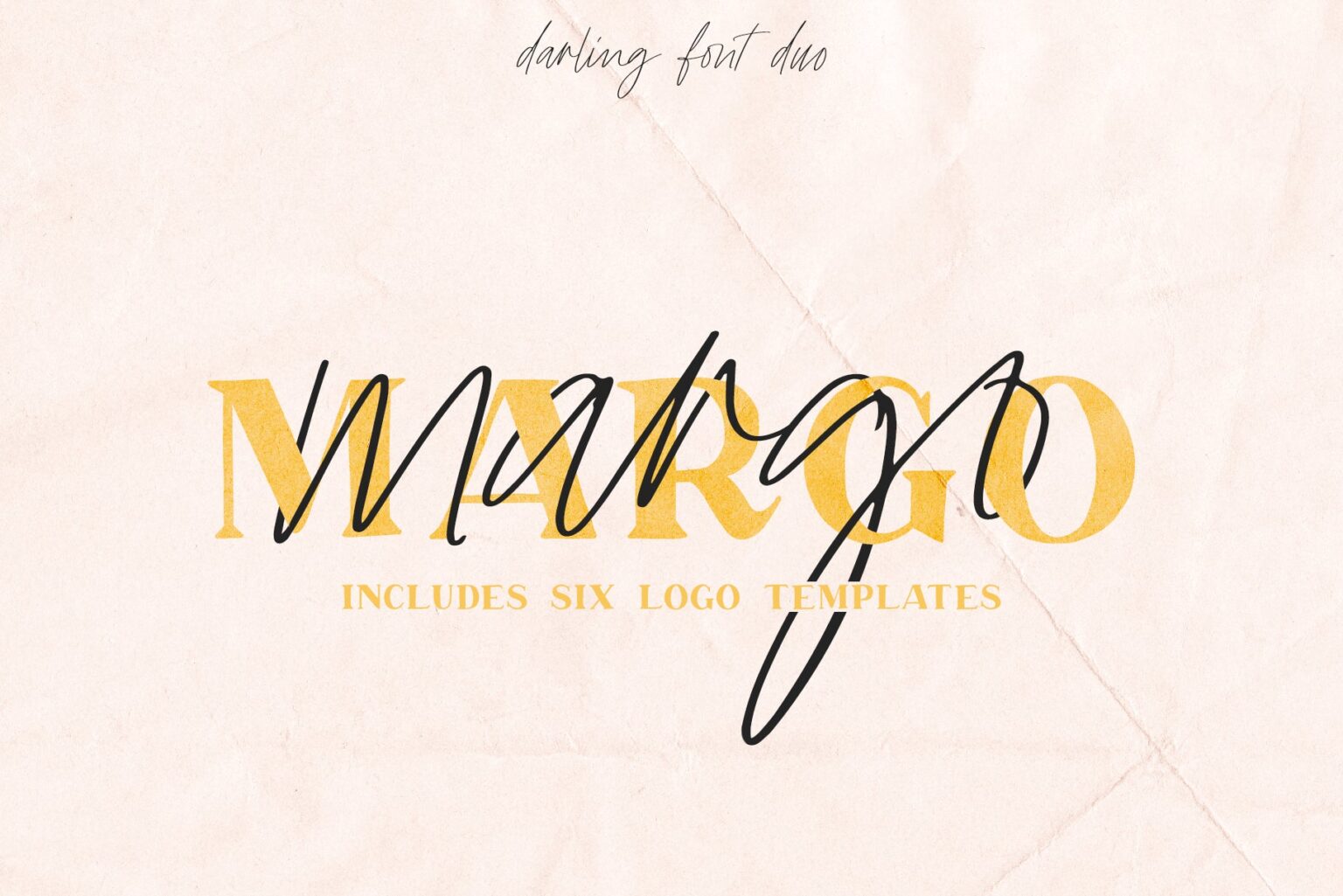 Margo Font Duo w/ 6 Bonus Logos | Jen Wagner Co